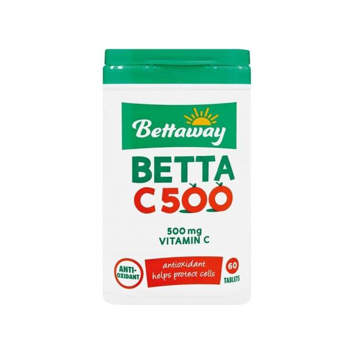 BETTAWAY VIT C 500MG TABS 60 - PharmacyNet