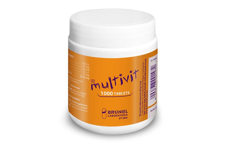 BRUNEL MULTIVITAMIN TABS 1000 - PharmacyNet