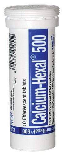 CALCIUM-HEXAL 500G EFF TABS 10 - PharmacyNet