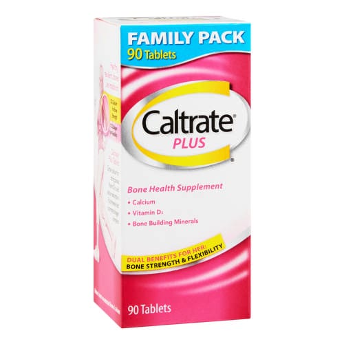 CALTRATE PLUS SOLID TABS 90 500UI + VIT - PharmacyNet
