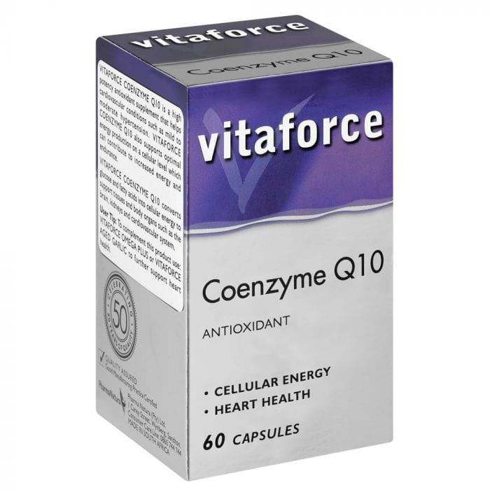 VITAFORCE COENZYME Q10 CAPS 60 - PharmacyNet