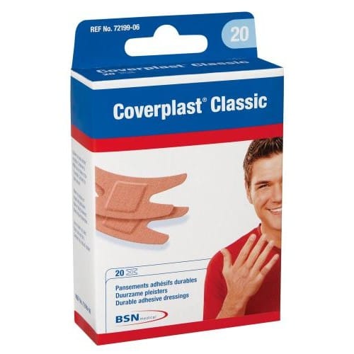 COVERPLAST CLASSIC ANCHOR PLASTERS 20 - PharmacyNet