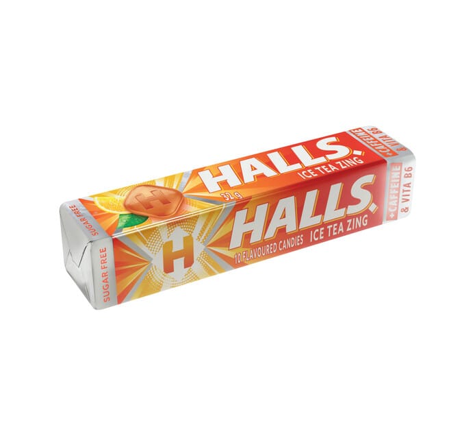 HALLS POWER STICK 10 ICE TEA ZING - PharmacyNet