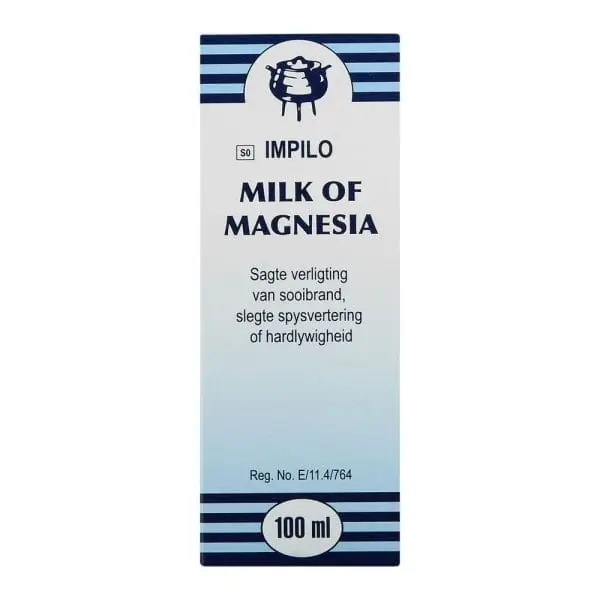 IMPILO MILK OF MAGNESIA 100ML - PharmacyNet