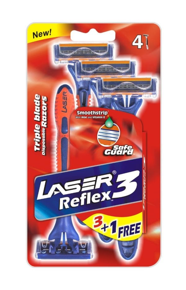 LASER REFLEX III 3 + 1 DISP RAZOR - PharmacyNet