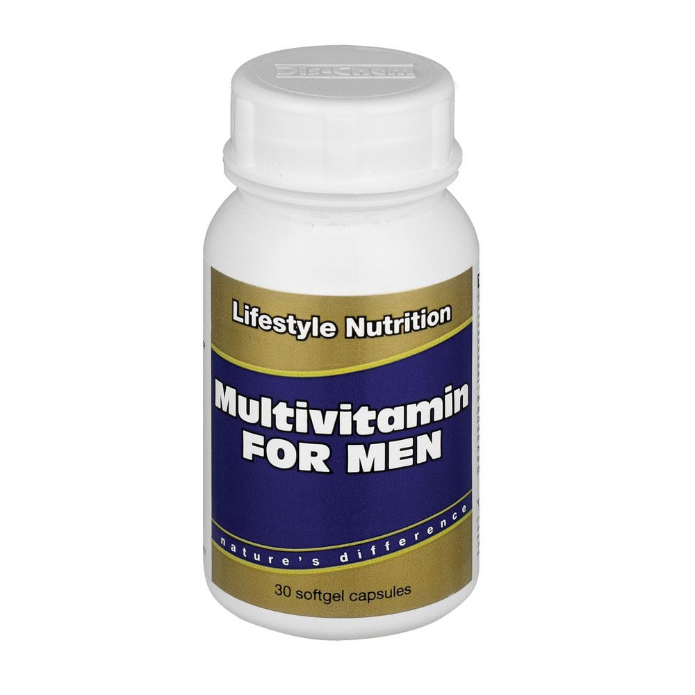 LIFESTYLE MULTIVITAMIN MEN CAPS 30 - PharmacyNet