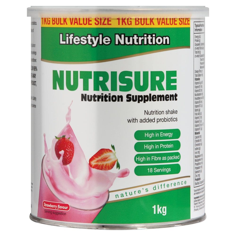 LIFESTYLE NUTRISURE 1KG STRAWBERRY - PharmacyNet