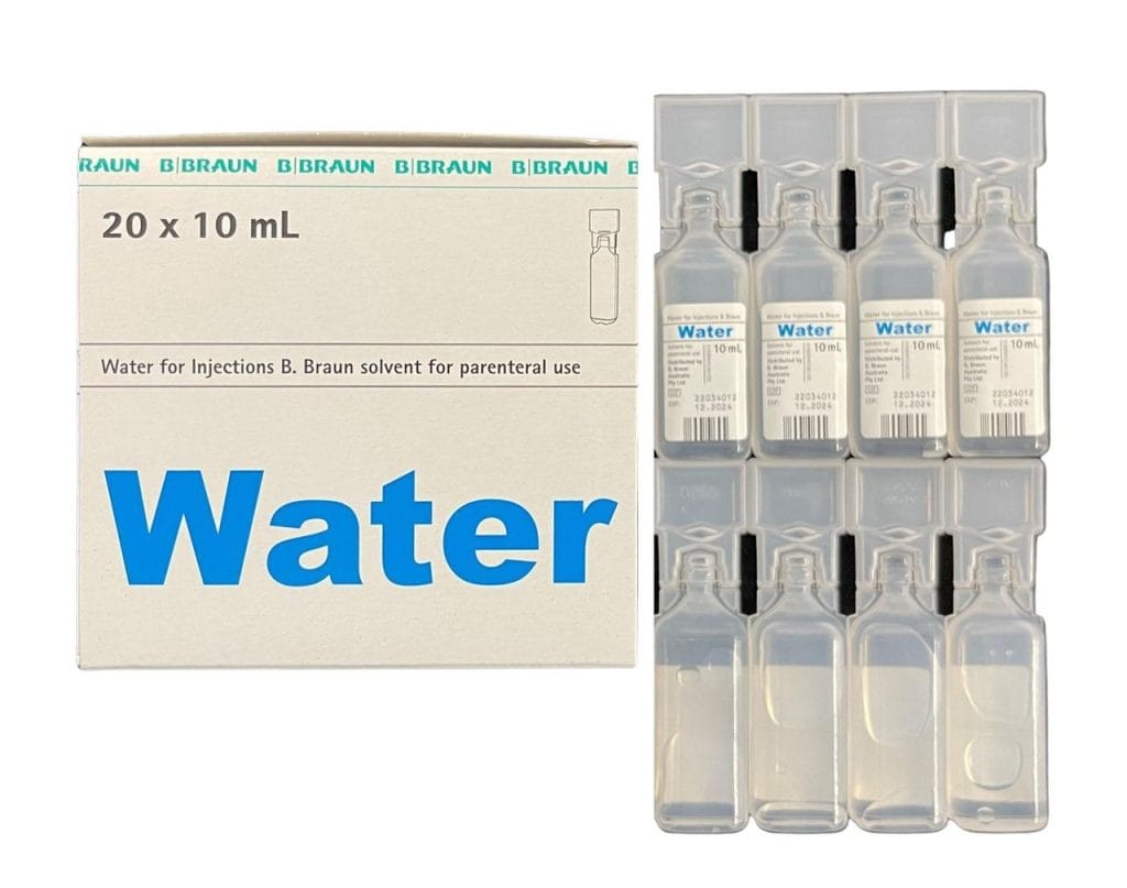 WATER FOR INJECTION 10ML FLEXIVIAL FRES - PharmacyNet