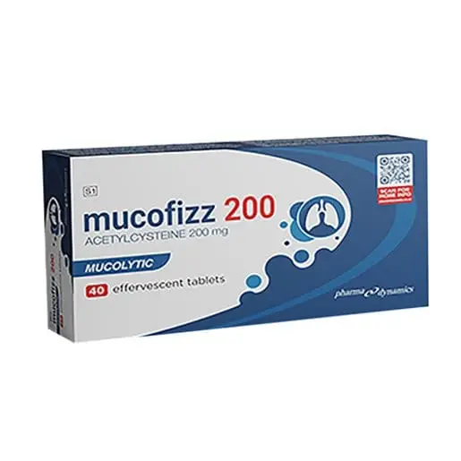 MUCOFIZZ 200MG EFF TABS 40 - PharmacyNet