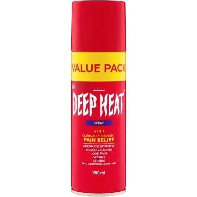 DEEP HEAT SPRAY 250ML - PharmacyNet