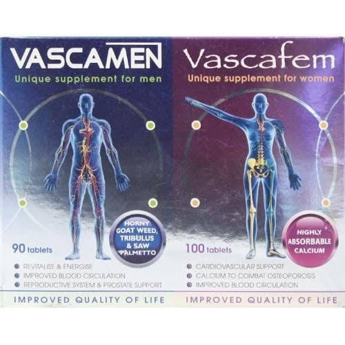 VASCAMEN / VASCAFEM COMBO PACK - PharmacyNet