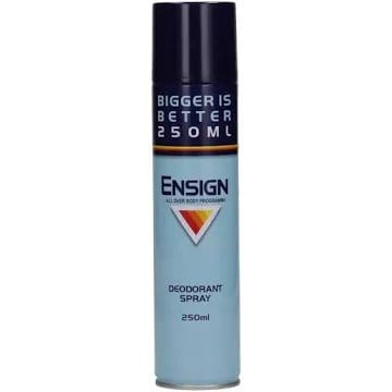 ENSIGN DEO SPRAY 250ML BIGGER IS BETTER - PharmacyNet